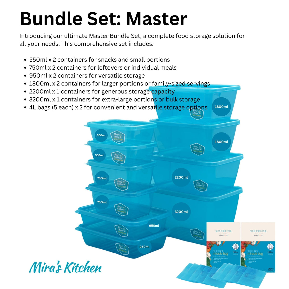 Miracle Box & Bag Bundle Set - Master